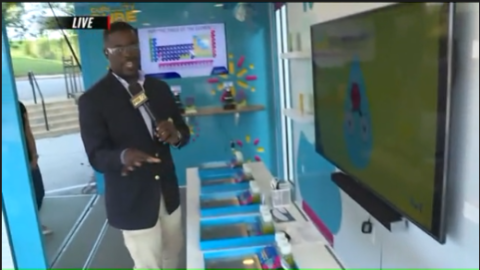 Local Students Learning STEM Through Curiosity Cube Mobile Science Lab ...